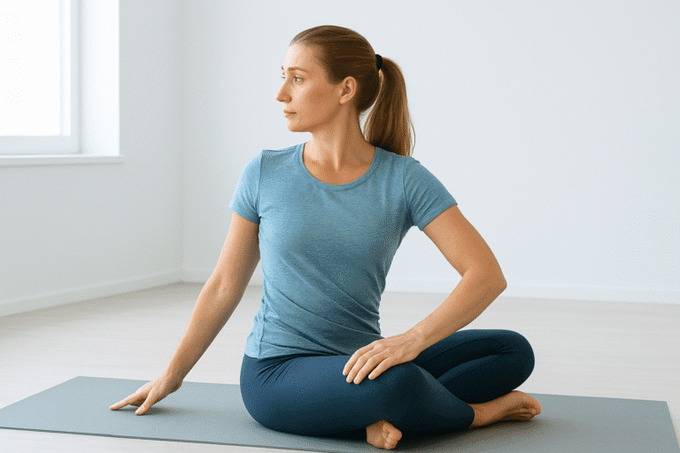 Thoracic Spine Mobility Exercises For Beginners| HEH - Health Education ...